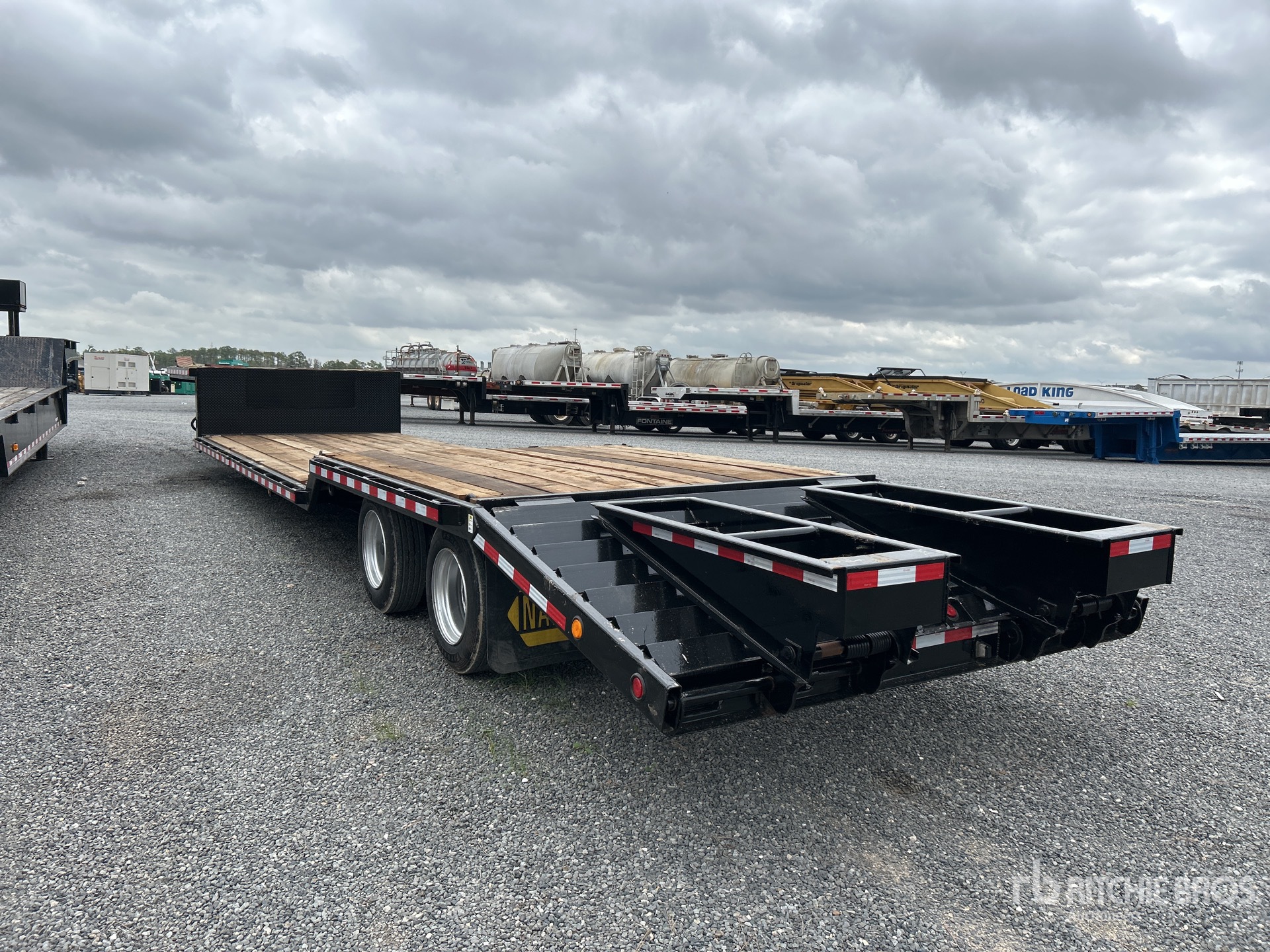 2007 Felling SA402 40 ft T/A Double Drop Equipment Trailer | Ritchie ...