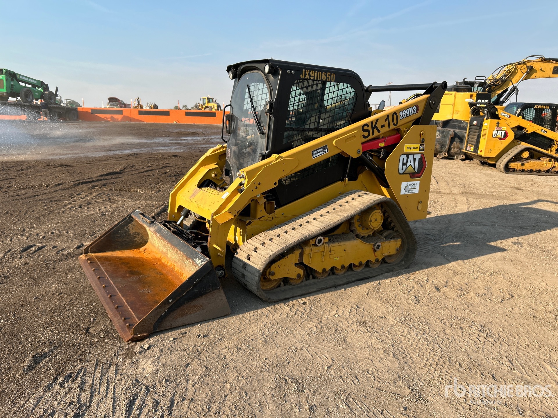 2022 Cat 289D3 Two-Speed High Flow XPS Chargeuse sur rails compacte | Ritchie Bros. Auctioneers