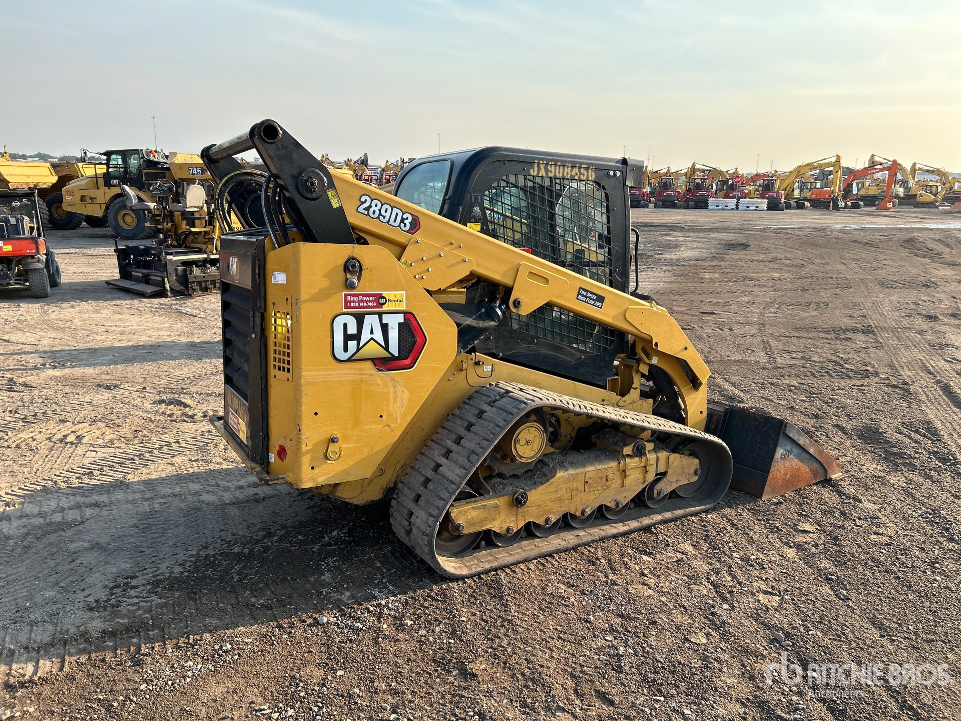 2022 Cat 289D3 Two-Speed High Flow XPS Compact Track Loader | Ritchie ...