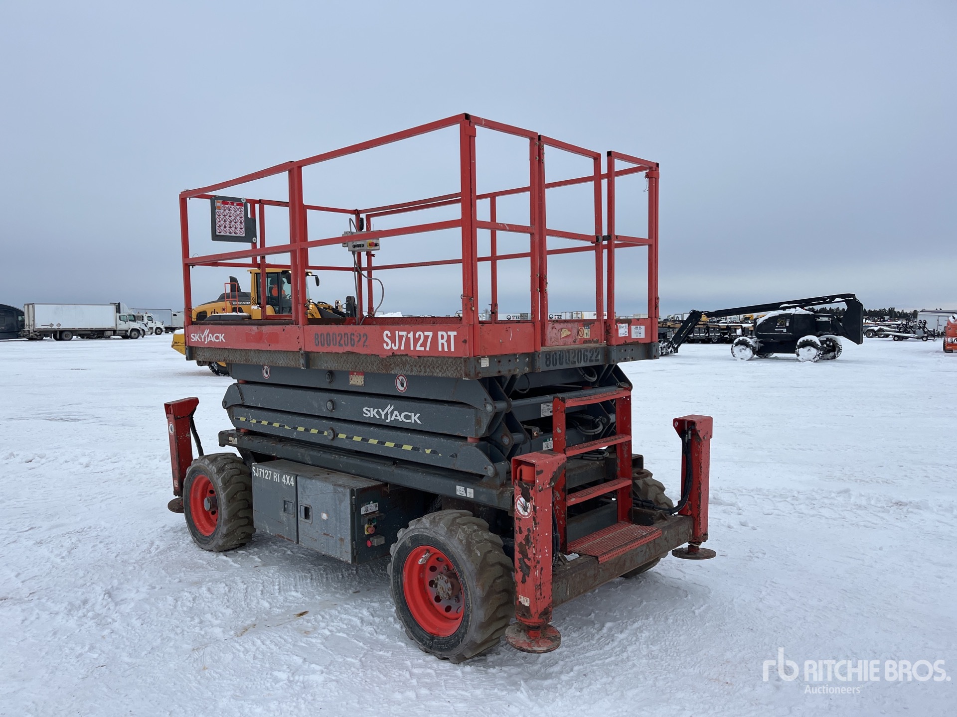 2014 Skyjack SJ7127 RT 4x4 Plateforme élévatrice à ciseaux | Ritchie ...