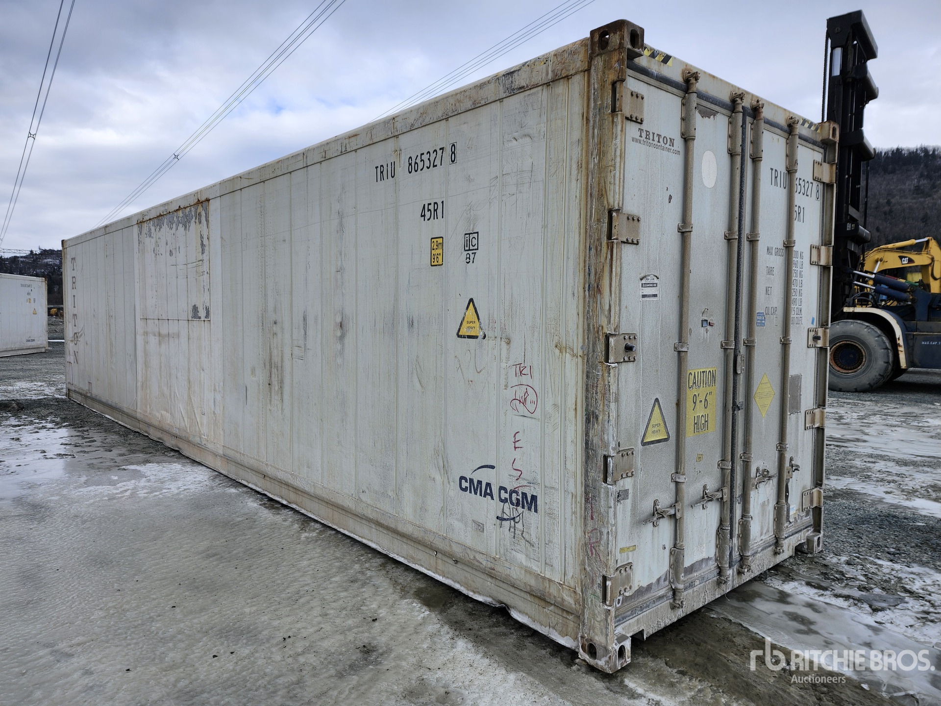 2010 40 ft High Cube Refrigerated Storage Container | Ritchie Bros ...