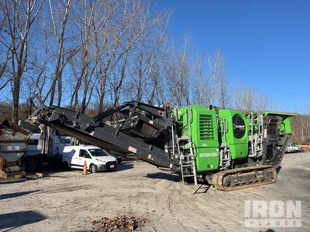 2023 Terex/Evoquip Bison 280 Jaw Crushing Plant in North Franklin ...