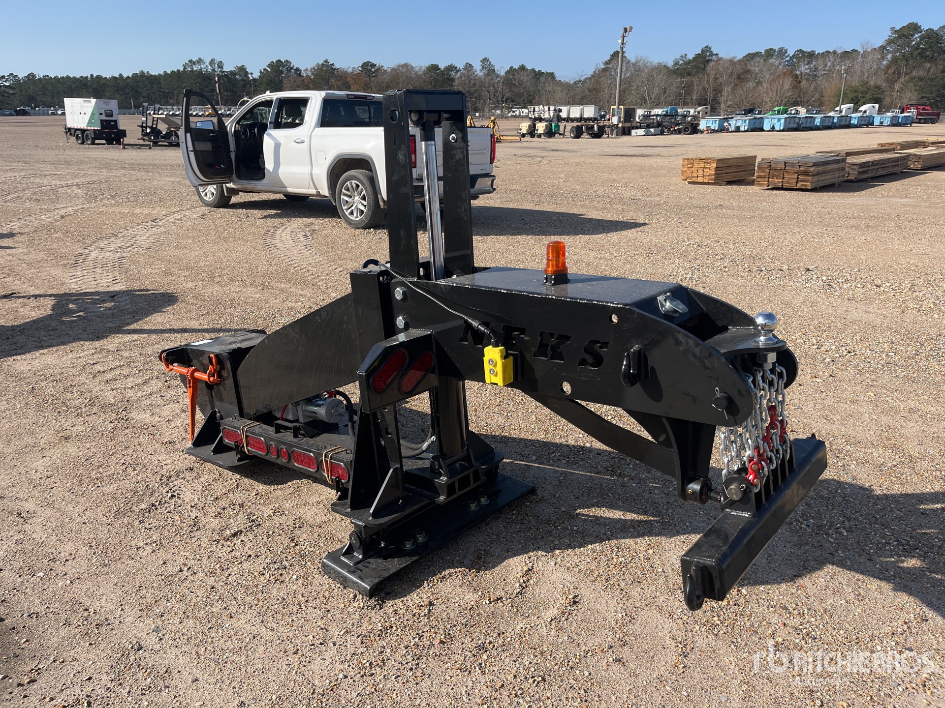 2025 Neks Hydraulic Fifth Wheel Wrecker Attachment Sellete d'attelage ...