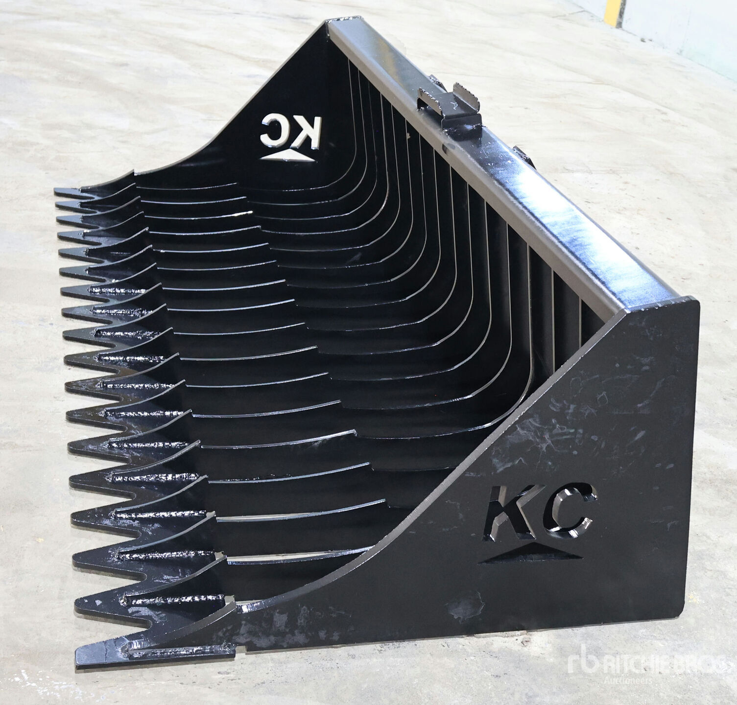 2024 Kit Containers QT-SB-H76-V3 76 in Skeleton Skid Steer Bucket ...