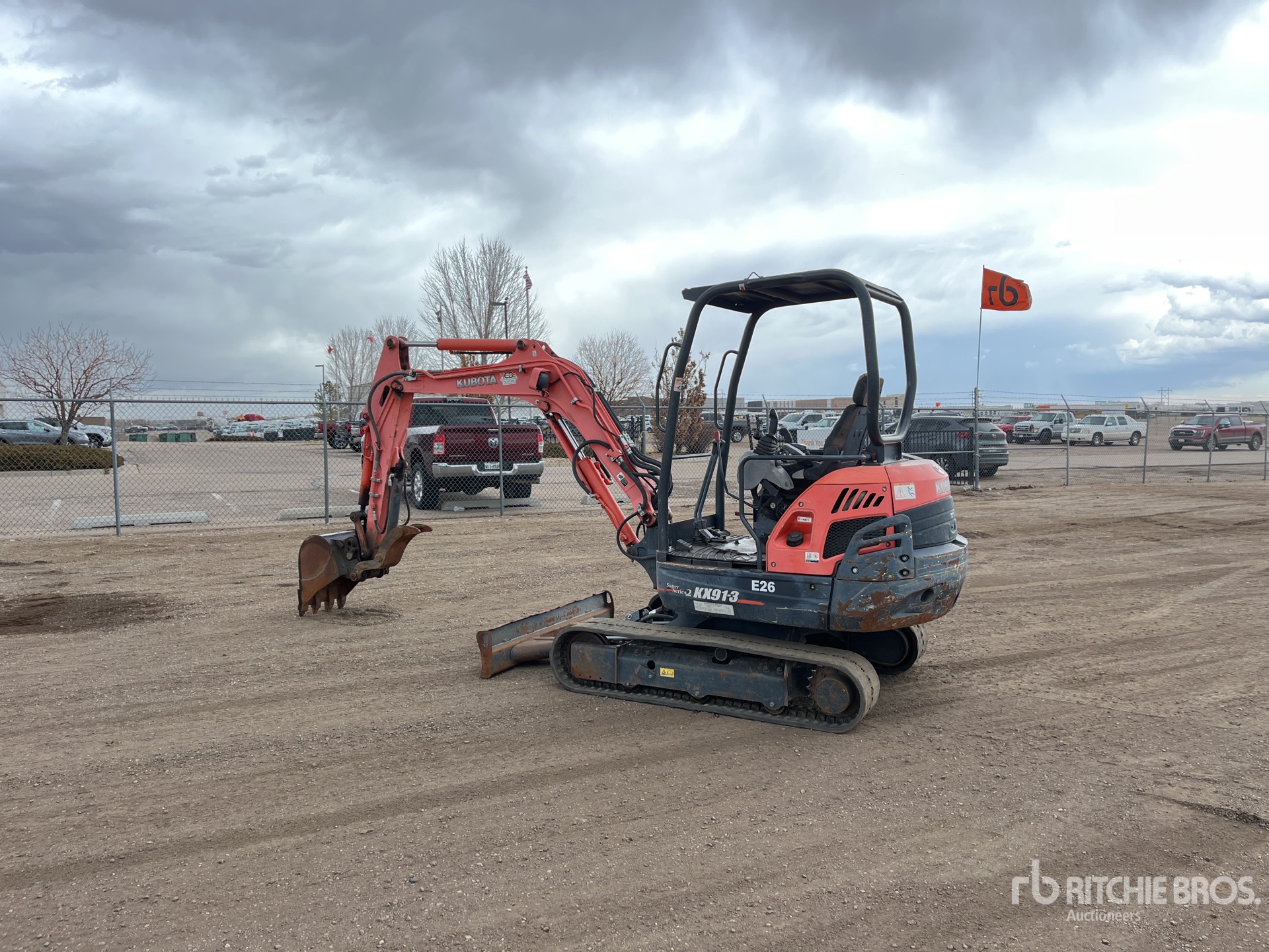 2012 Kubota KX91-3S2 Mini Excavator | Ritchie Bros. Auctioneers