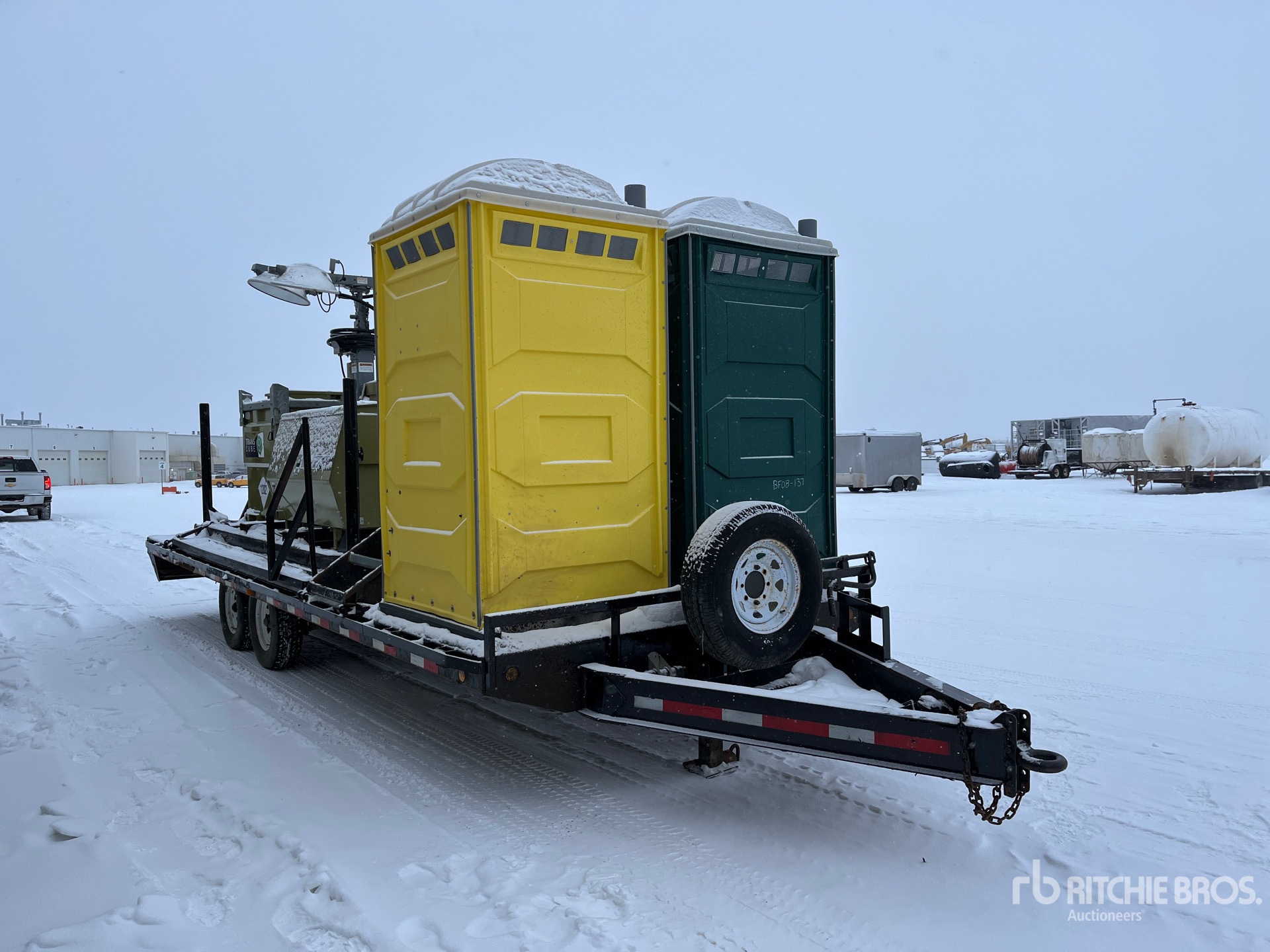 2012 PJ Trailers 20 ft T/A Combo Unit Trailer Divers - Remorque ...