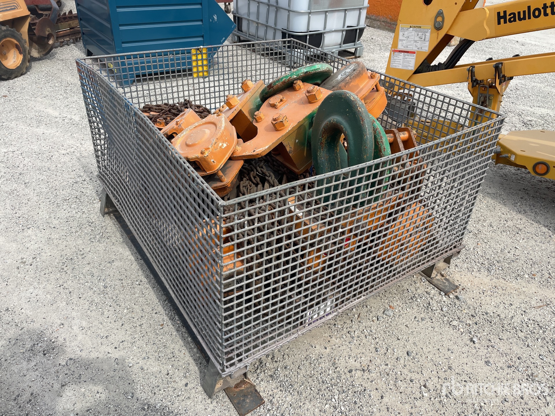 Quantity of (3) Crates of Chain Hoist Enerpac Hydraulic Jack & Slings ...