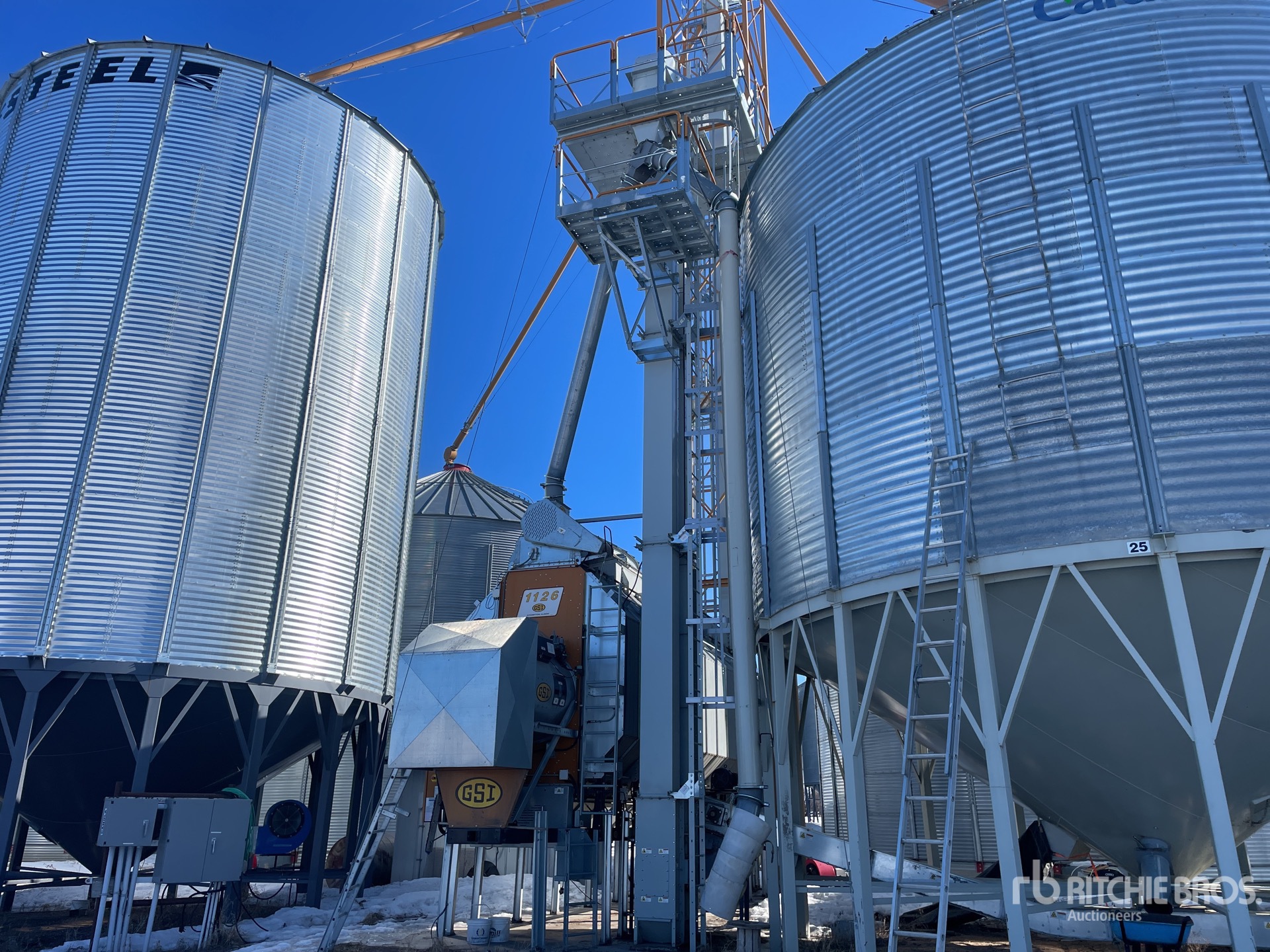 2018 GSI 25P16 35 ft Wet Leg Bucket Elevator | Ritchie Bros. Auctioneers