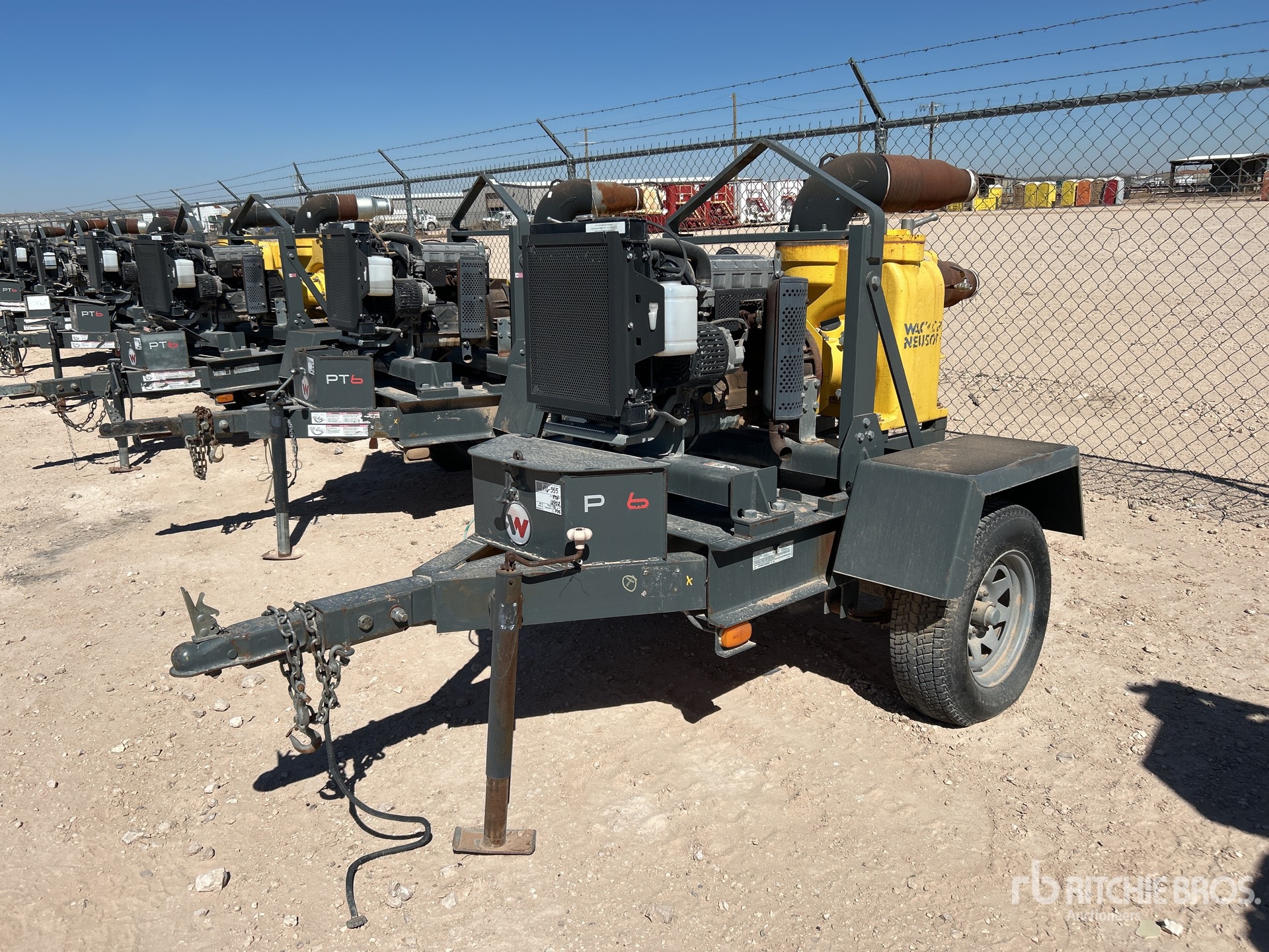 2018 Wacker Neuson PT6LT Trailer-Mounted Water Pump | Ritchie Bros ...