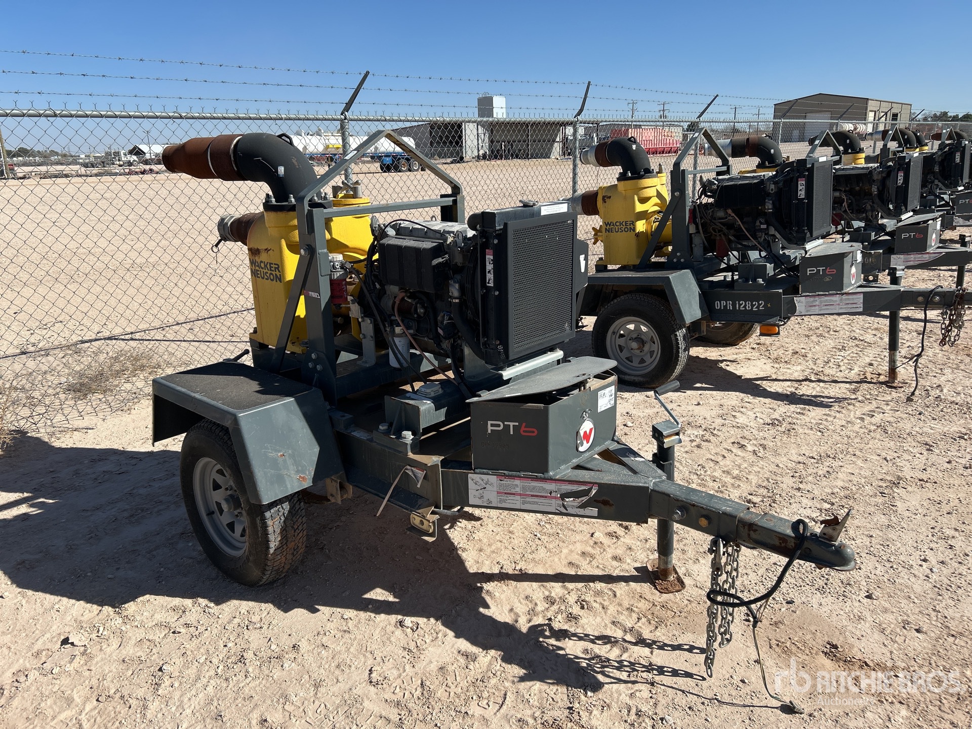 2018 Wacker Neuson PT6LT Trailer-Mounted Water Pump | Ritchie Bros ...