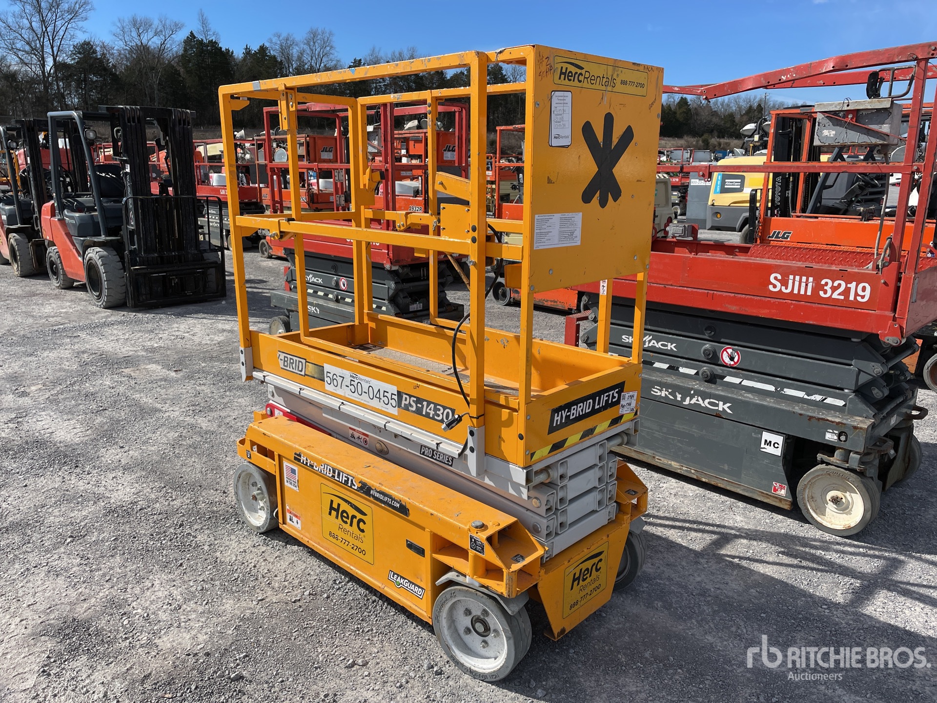 2021 Hy-Brid PS-1430 Electric Scissor Lift (Inoperable) | Ritchie Bros ...