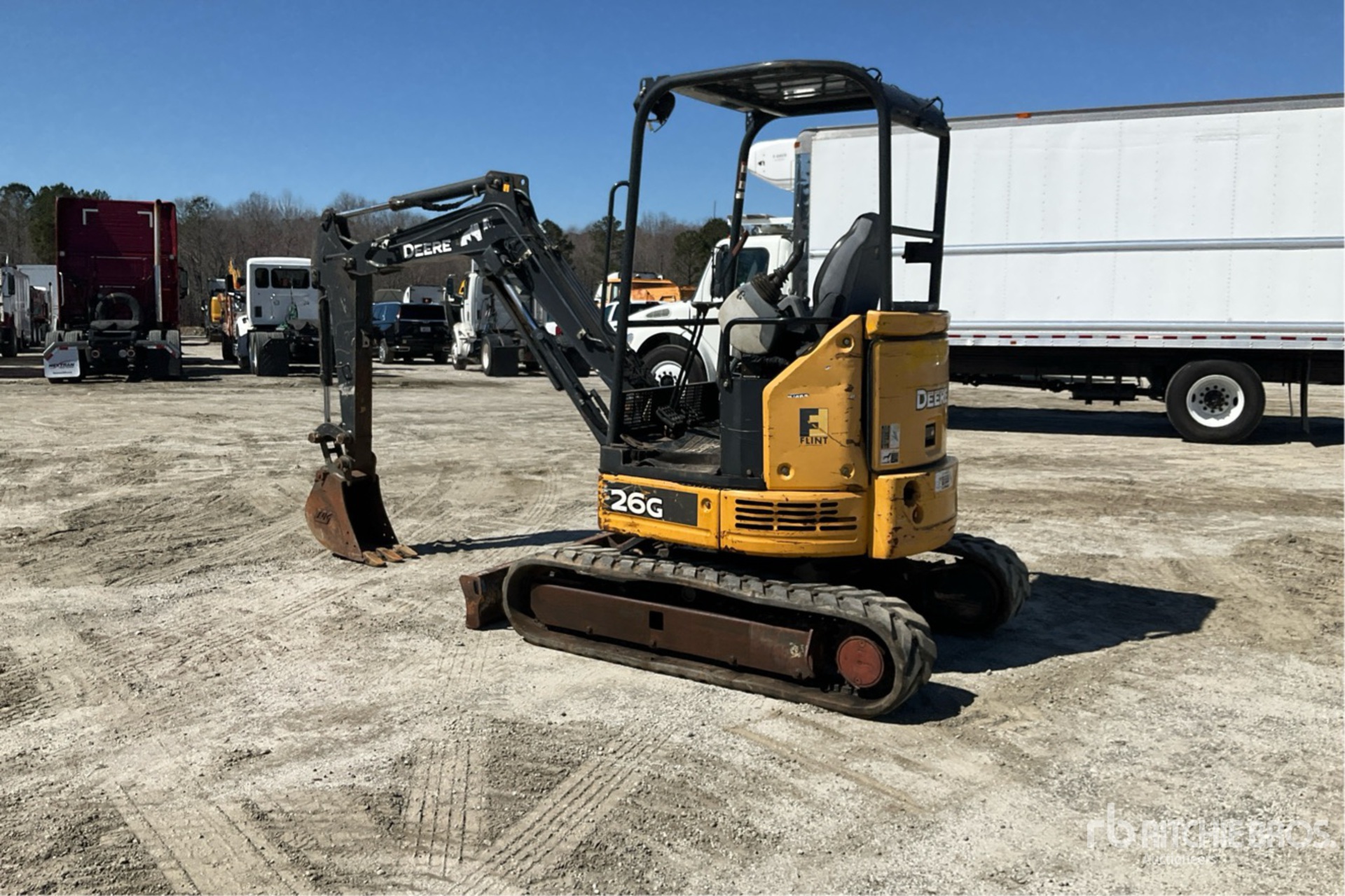 2016 John Deere 26G Mini Excavator | Ritchie Bros. Auctioneers