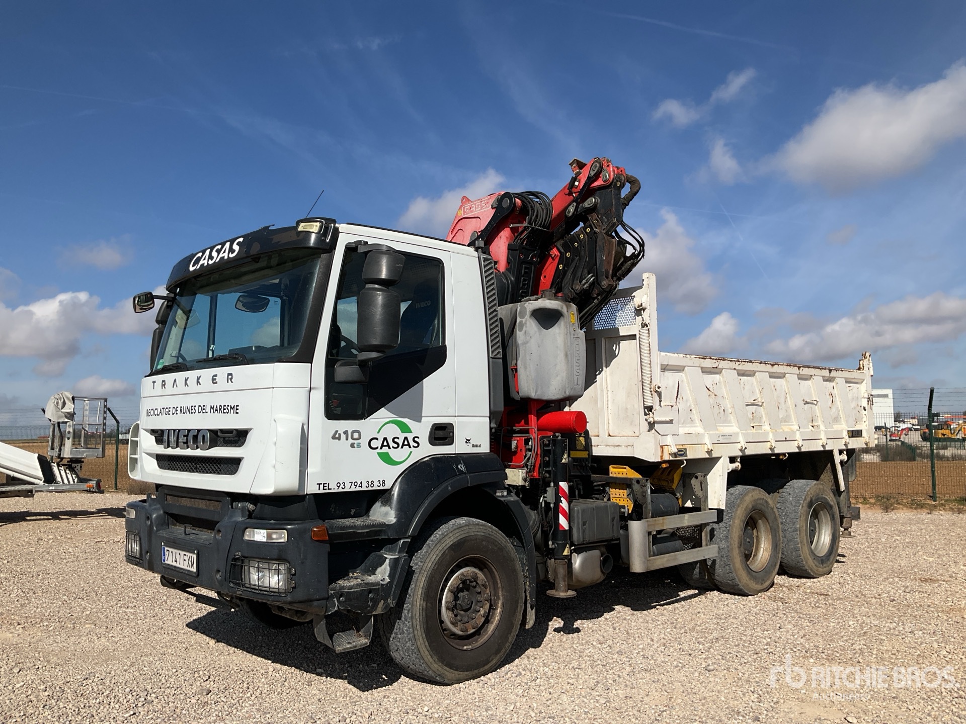 2007 Fassi F330D/360DXP.26 11500 kg Knuckle Boom on 2007 Iveco AD260T41 ...