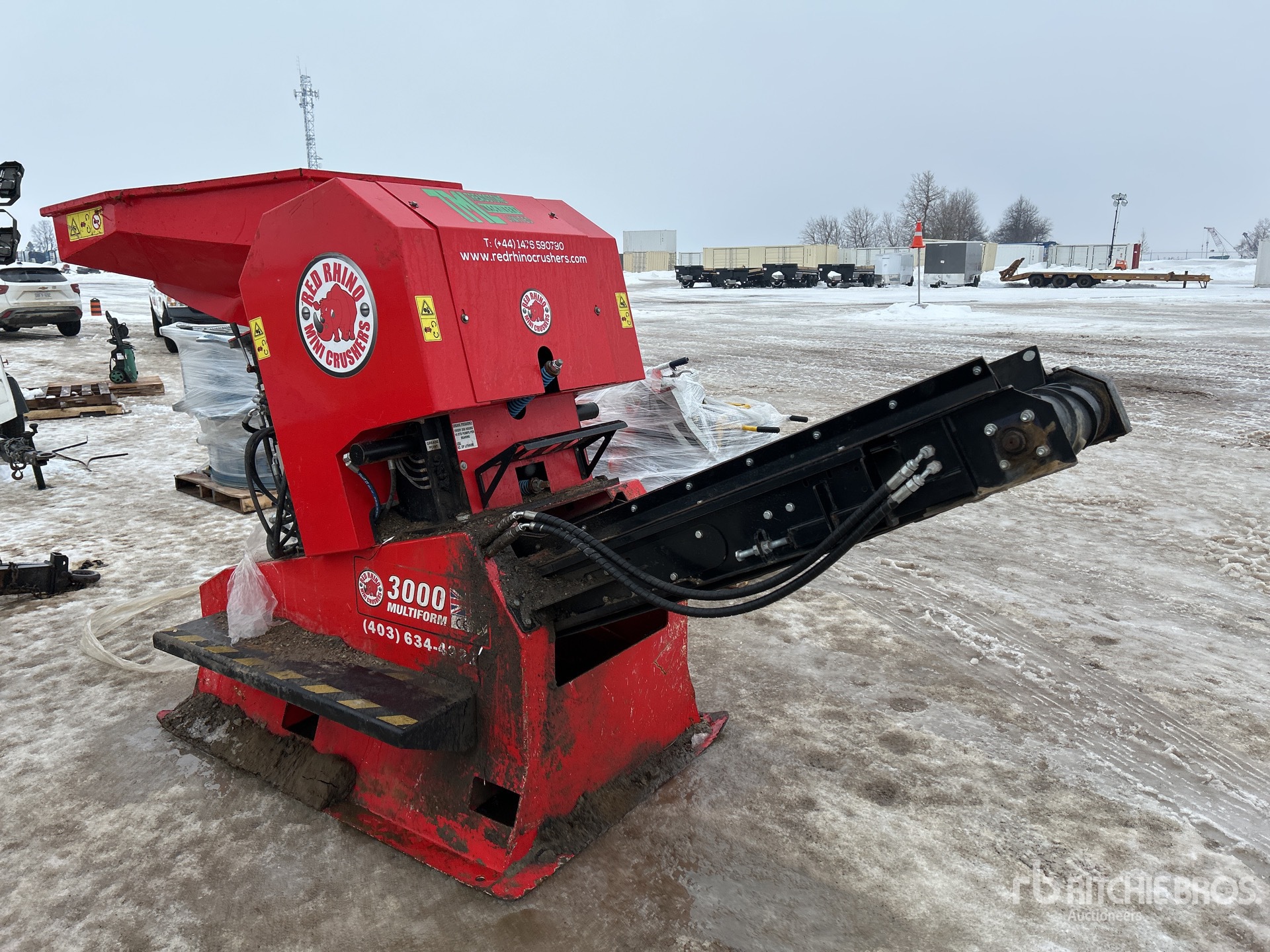 2022 Red Rhino 3000 Skid Steer Jaw Crusher | Ritchie Bros. Auctioneers