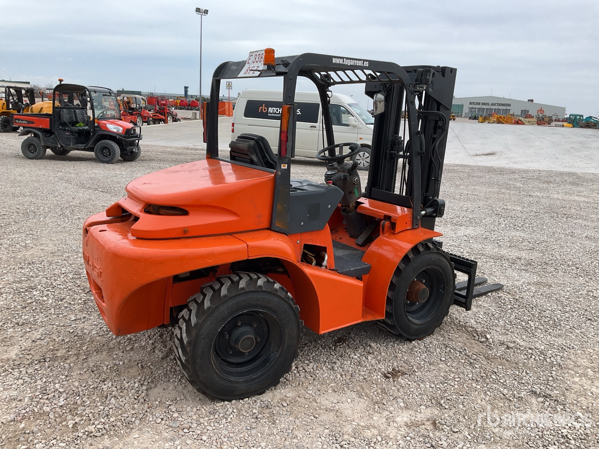 2005 Mast Explorer H20DL4WD Rough Terrain Forklift | Ritchie Bros ...