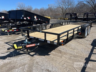 2024 Orange Line TU70-20BK4AR2B 20 ft T/A Utility Trailer (Unused) in ...