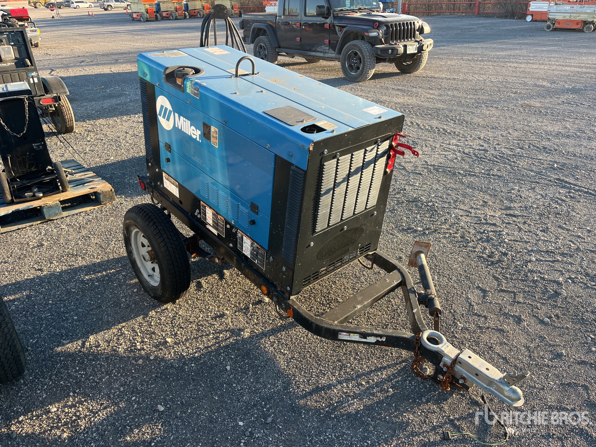 2019 Miller Big Blue 400 Pro 300 A Mobile Multi-Process Engine Driven ...