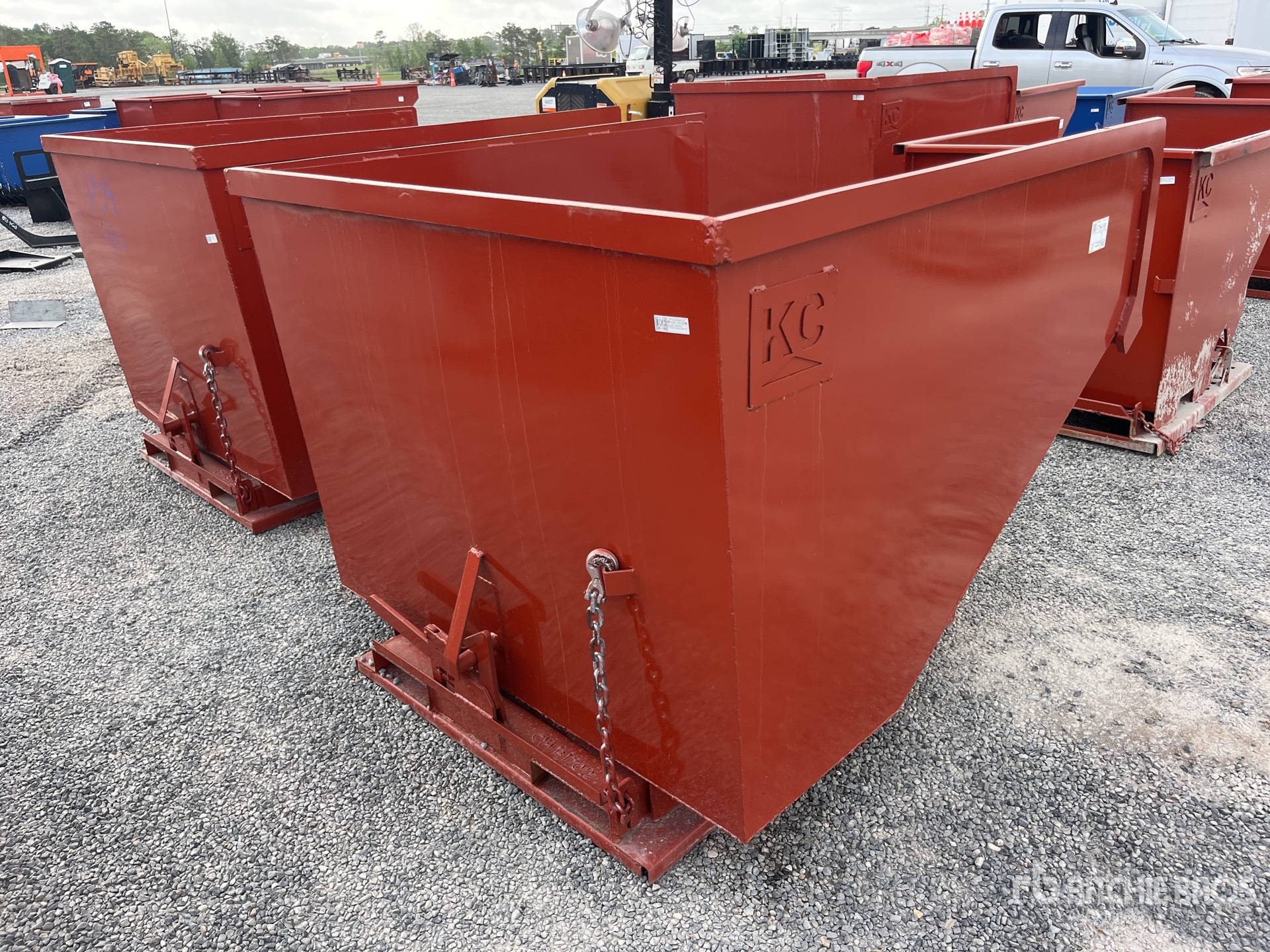2025 Kit Containers SDH3YLD 5 ft 10 in Tramoggia autoribaltante ...