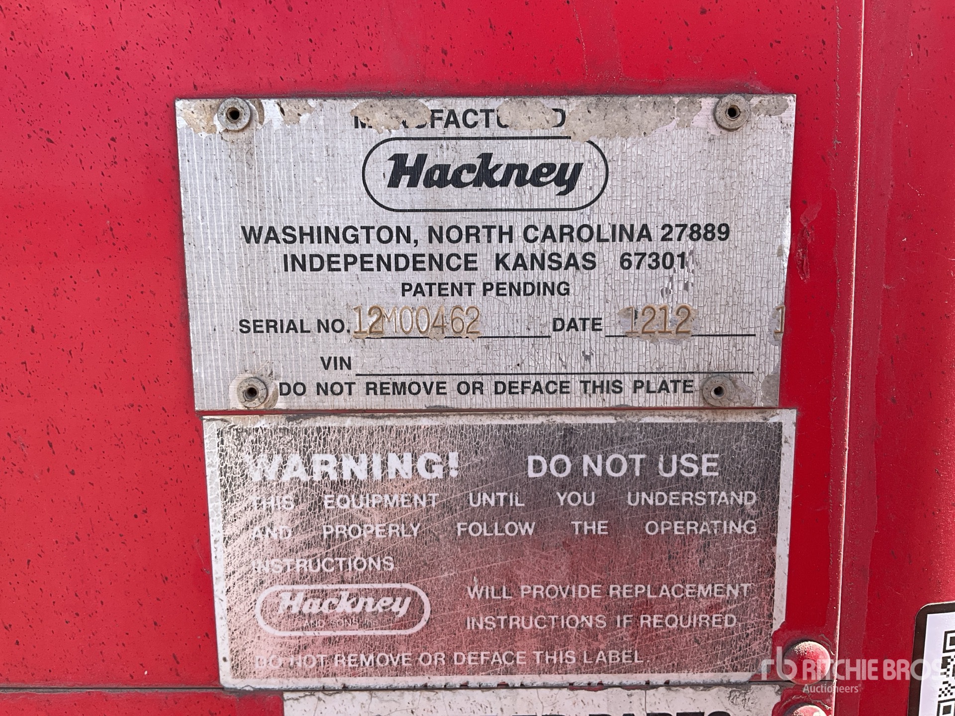 2012 Hackney Caja de Reparto de Bebidas para Montar sobre Camión ...