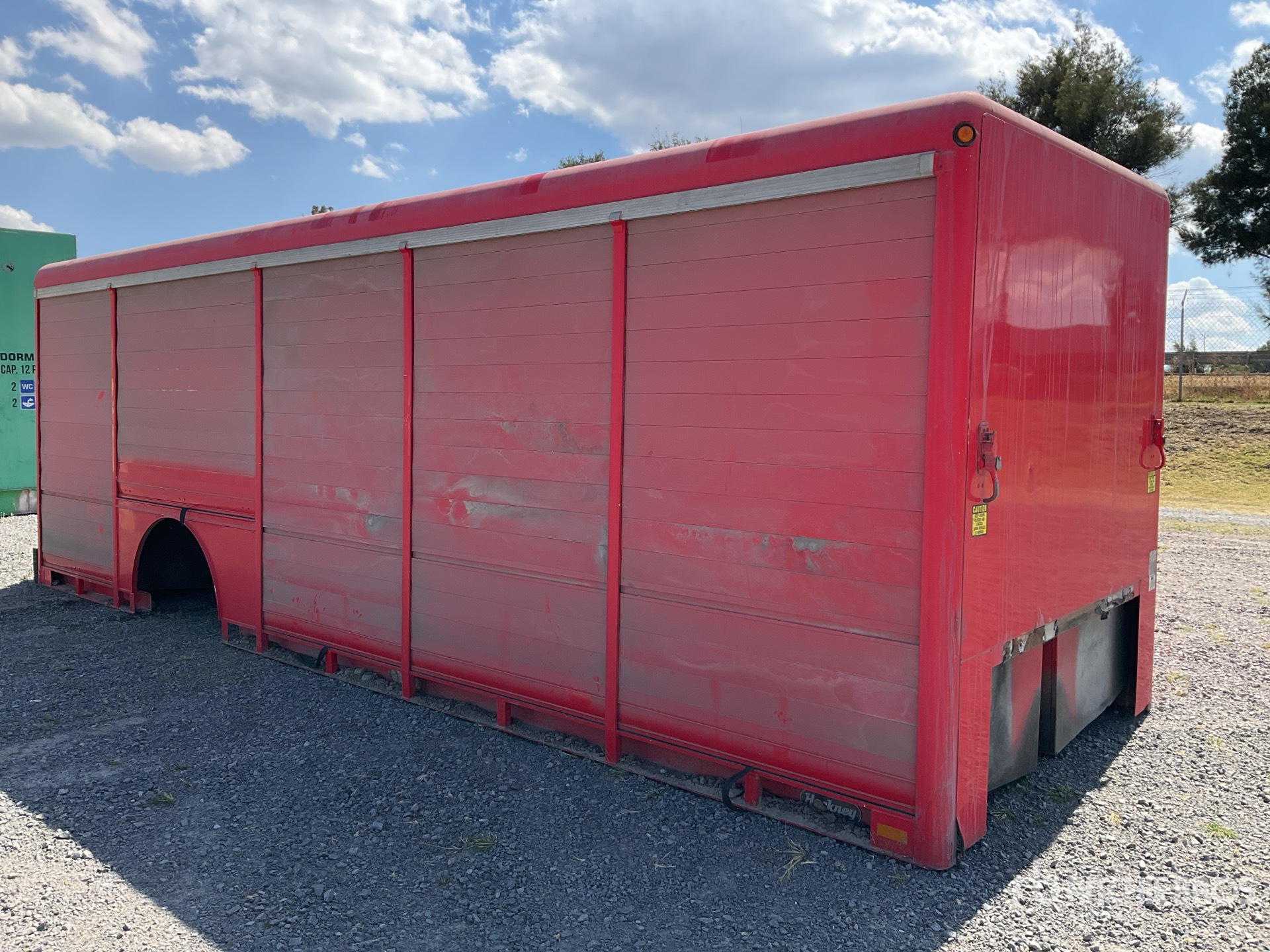 2012 Hackney Caja de Reparto de Bebidas para Montar sobre Camión ...