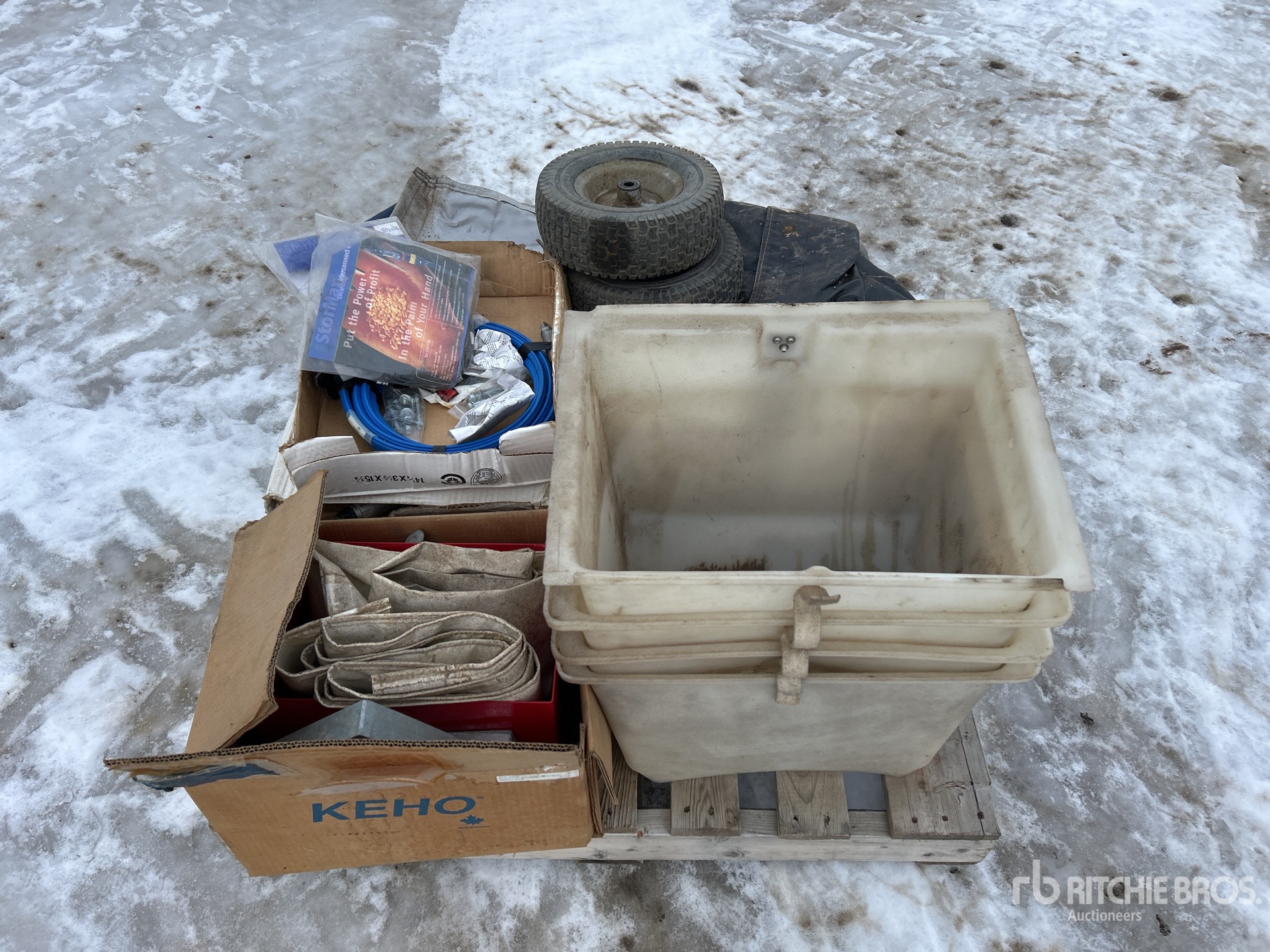 Quantity of Tubes for Fans, Transition Socks, OPI Cables, Auger Hopper ...