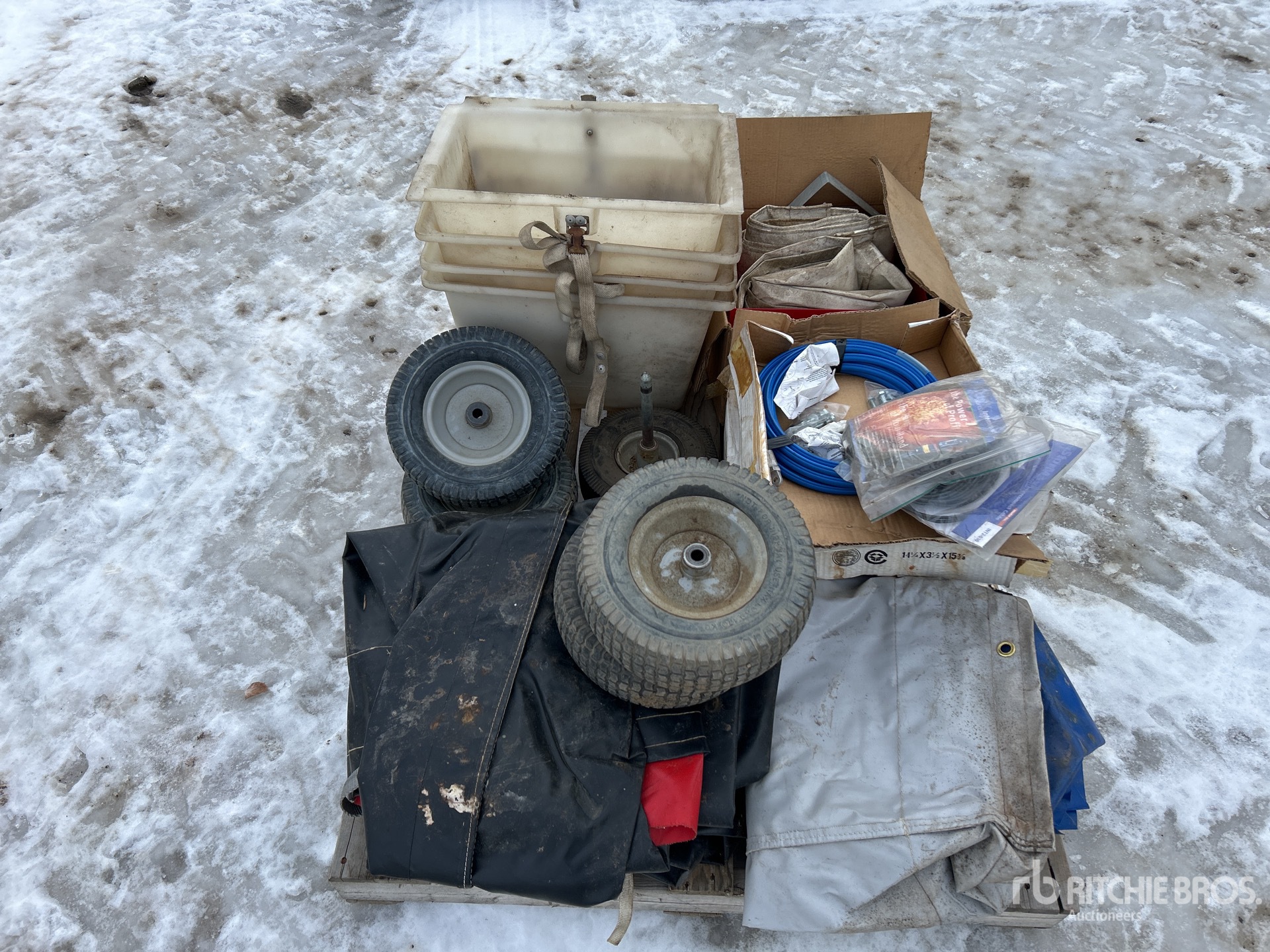 Quantity of Tubes for Fans, Transition Socks, OPI Cables, Auger Hopper ...