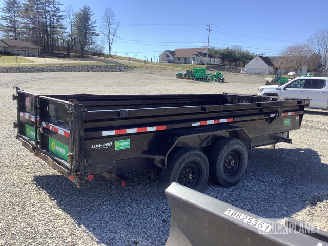 2020 P.J. DL162 16 ft T/A End Dump Trailer, Jackson, Ohio, Stati Uniti ...