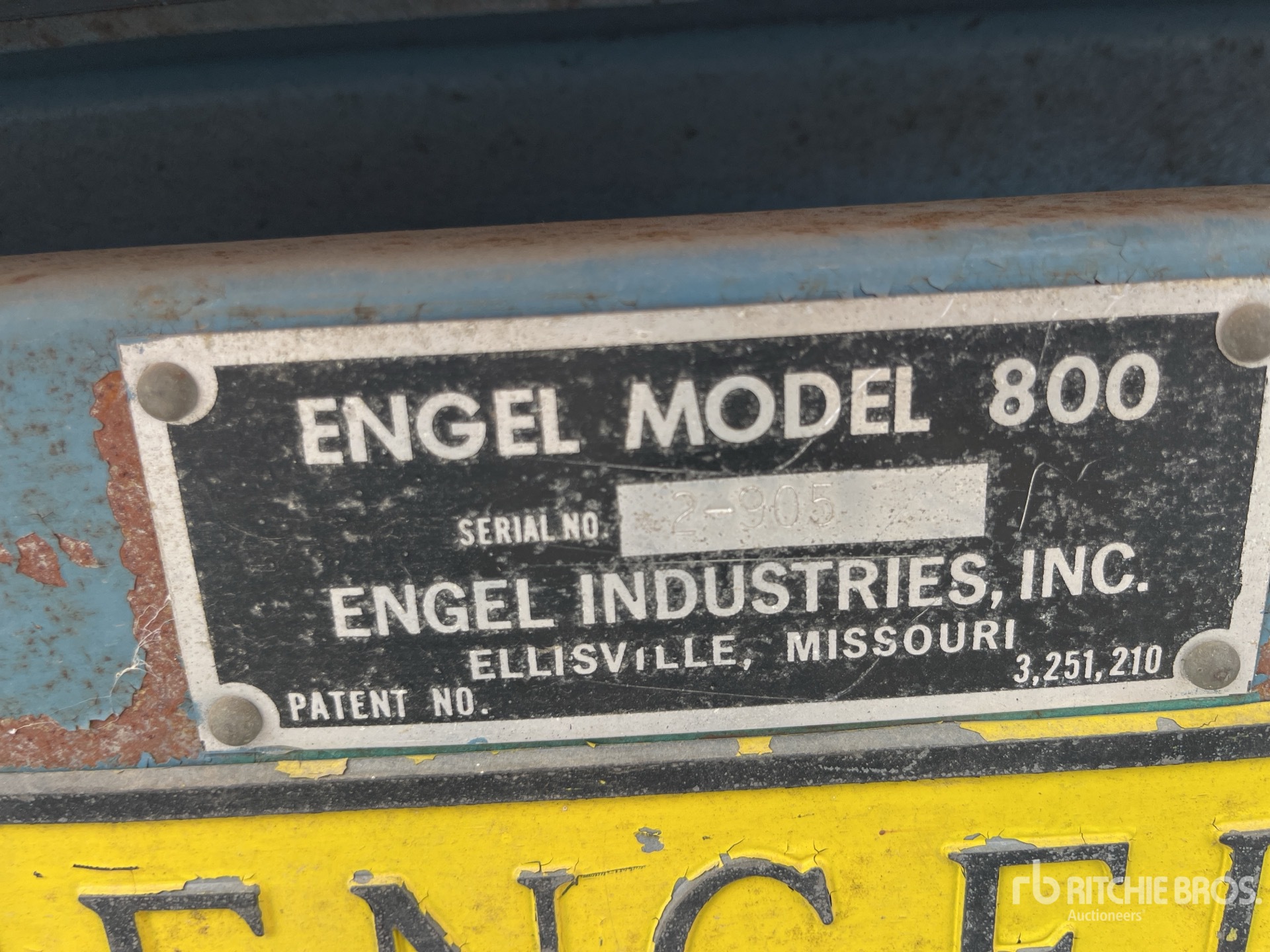 Engel Industries 800 Electric Rollformer | Ritchie Bros. Auctioneers