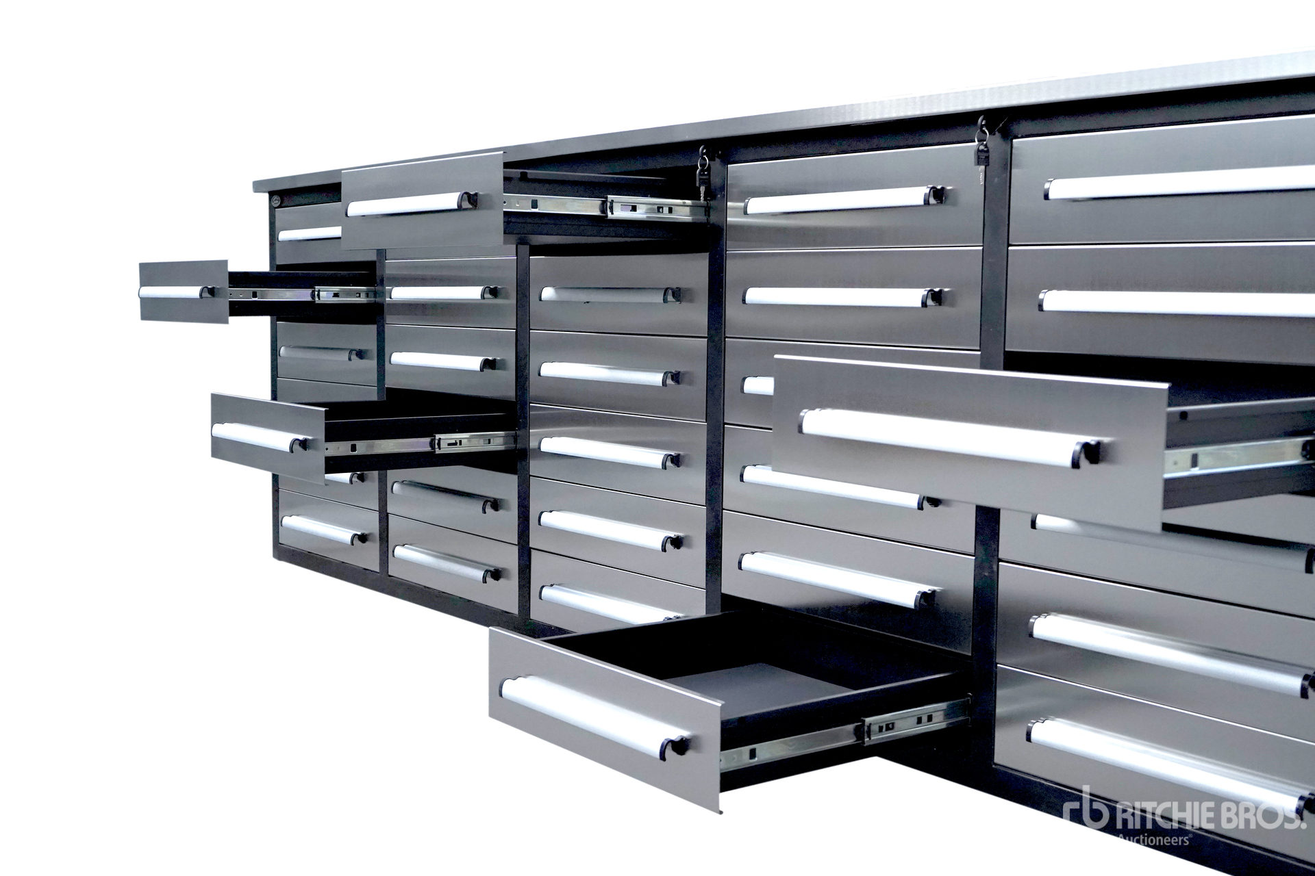 2025 Suihe NWB-H30DS -9.5 9 ft 5 in 30-Drawer Workbench (Unused ...