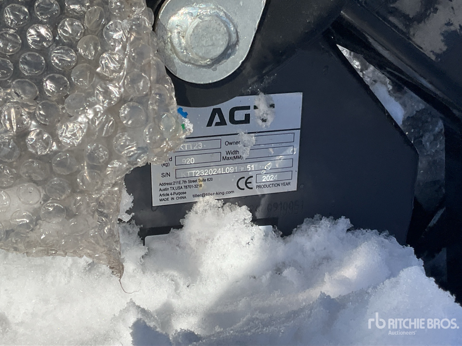 2024 AGT KTT23 Mini Compact Track Loader (Unused) | Ritchie Bros ...