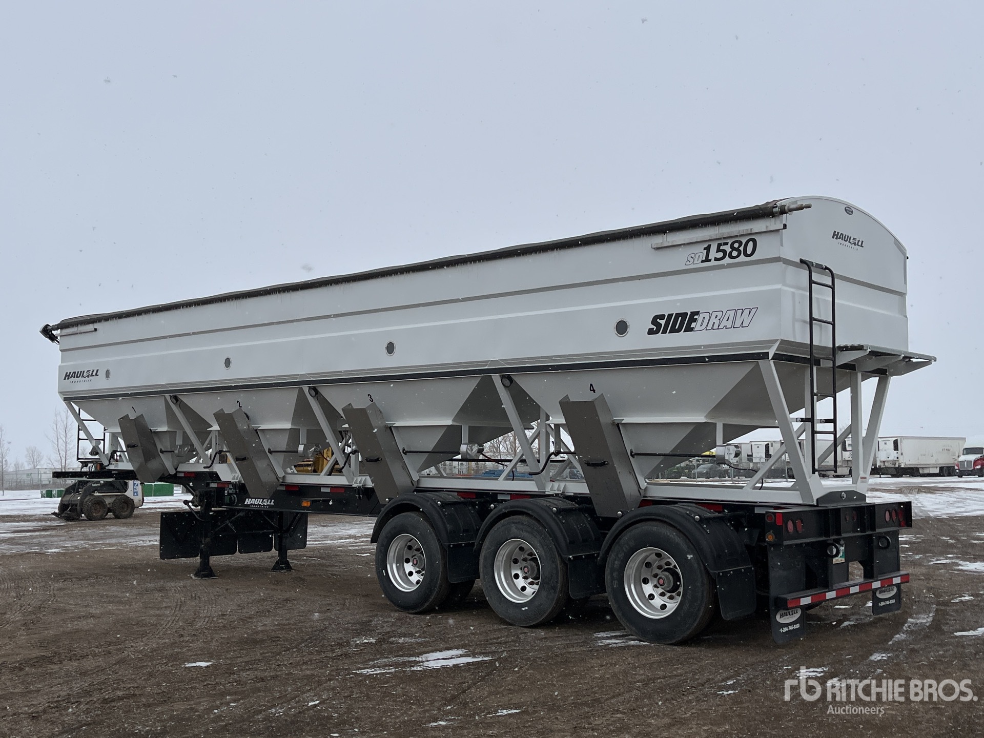 2023 Haul All CH40-3 40 ft Tri/A Tender Trailer | Ritchie Bros. Auctioneers