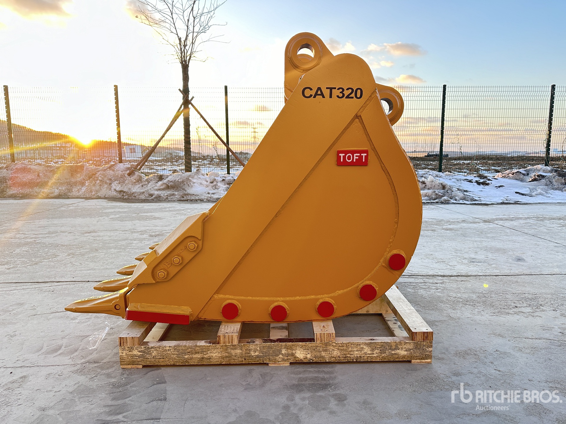 2025 TOFT TOFT80S Skeleton Excavator Bucket - Fits Cat 320 / 20 - 30 ...