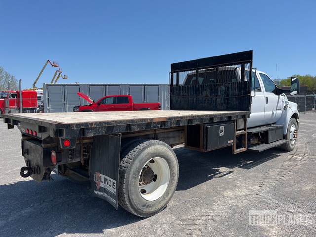 2017 Ford F-750 4x2 Crew Cab Flatbed Truck in Lebanon, Tennessee ...