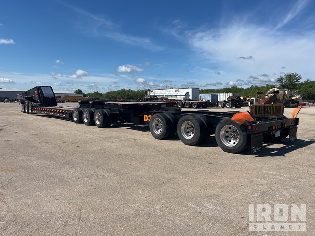 Talbert 120 HGR Tri/A Removable Gooseneck Lowboy Trailer in Mineral ...