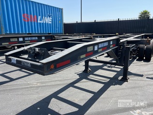 2007 CIMC 40 ft Tri/A Container Trailer in Compton, California, United ...