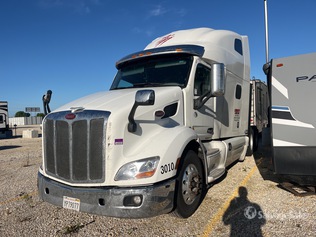2020 Peterbilt 579 6x4 T/A Sleeper Truck Tractor (Inoperable) in ...