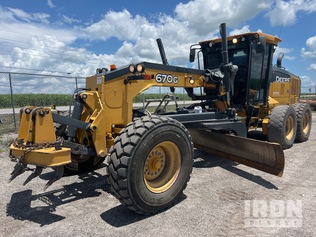 2018 John Deere 670G Motor Grader in Belle Glade, Florida, United ...