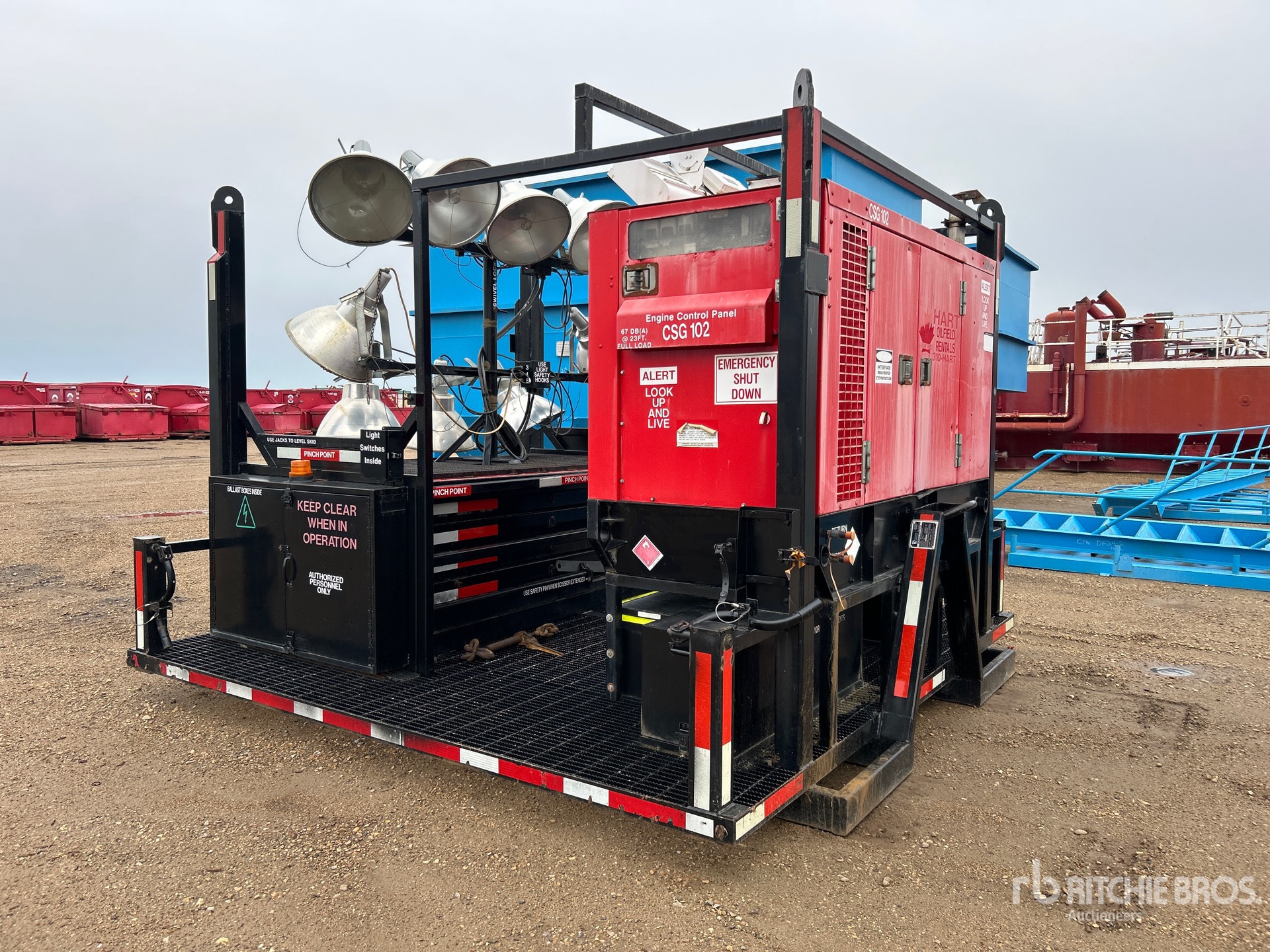 2011 Keystone Skid Mounted Light Tower | Ritchie Bros. Auctioneers