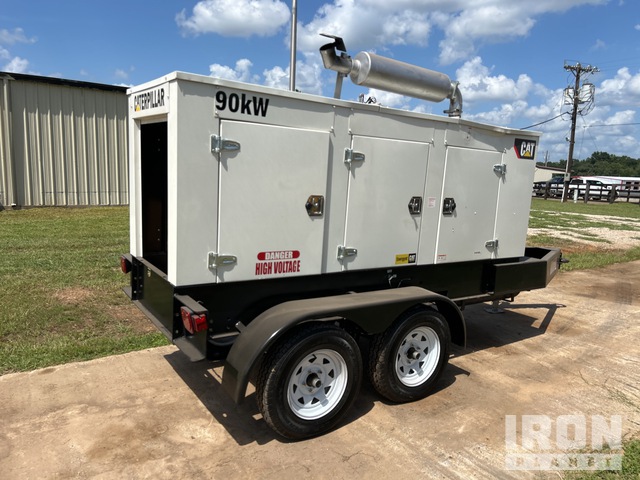 Cat A02928-S 90 kW Mobile Generator Set in Flint, Texas, United States ...