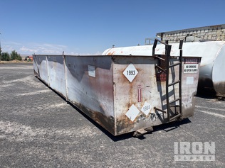 Skid Mounted Steel open tank open top tank Tank in Los Lunas, New ...