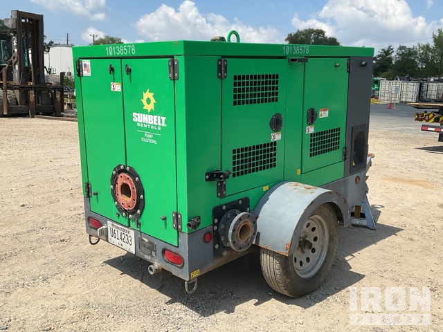 2019 Atlas Copco PAS 150 HFS KD T4F SUNB Trailer-Mounted Water Pump ...