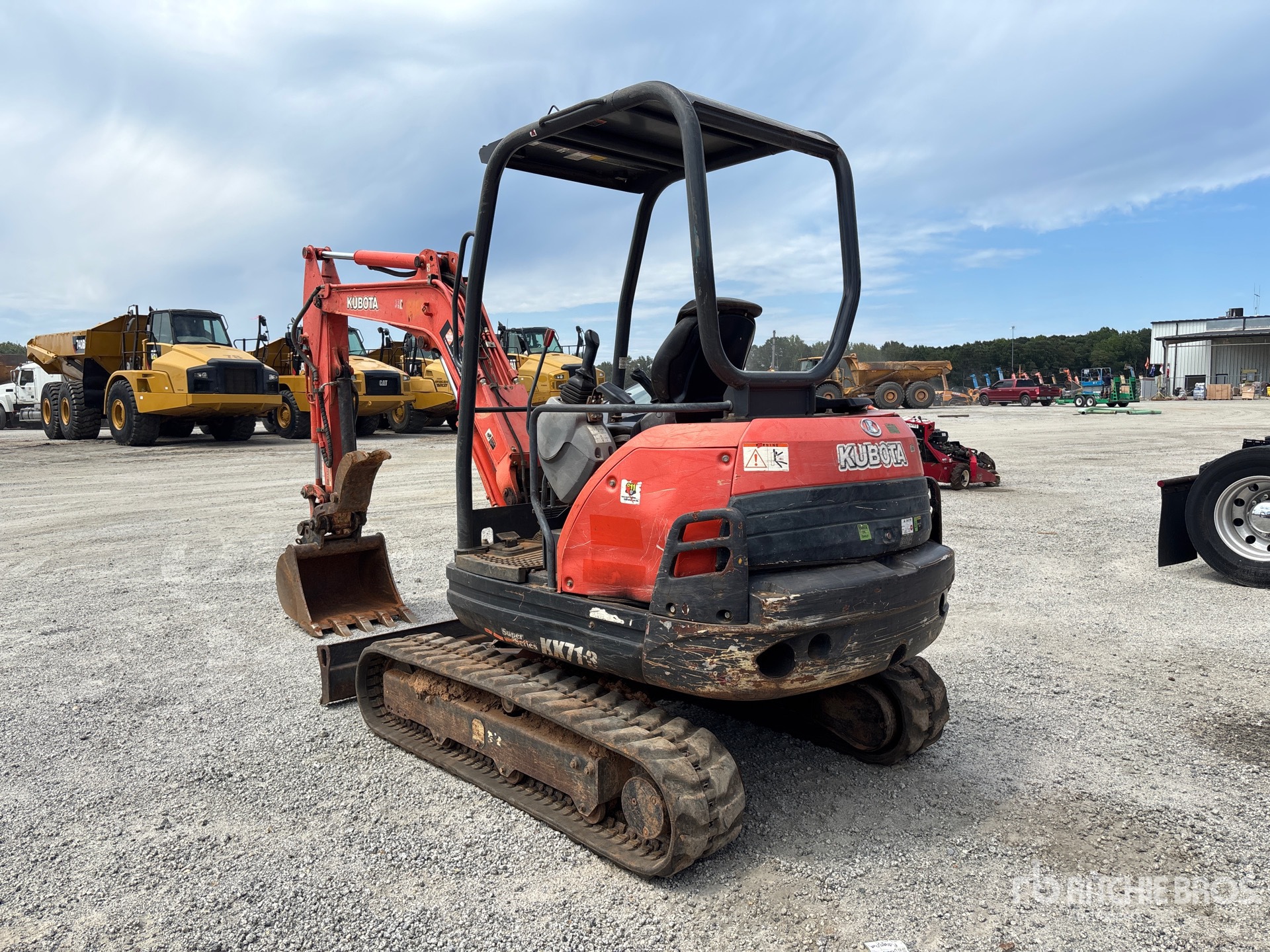 2018 Kubota KX71-3S Tracked Excavator | Ritchie Bros. Auctioneers