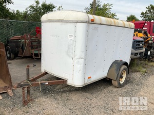 2000 Continental Cargo Express EX58SA 8 ft S/A Enclosed Trailer på ...