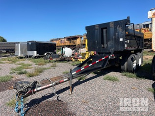 1986 Timpte Dump Trailer 12 ft T/A Drawbar Landscape materials End Dump ...