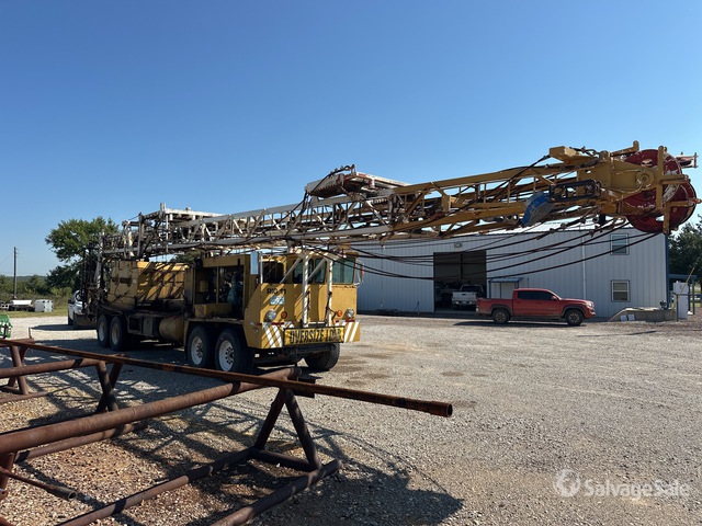 1982 Cooper 201-1135 8x4 Well Service Rig (Inoperable) in Tussy ...