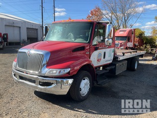 2010 International 4600 4x2 Extended Cab Flatbed Truck in North ...