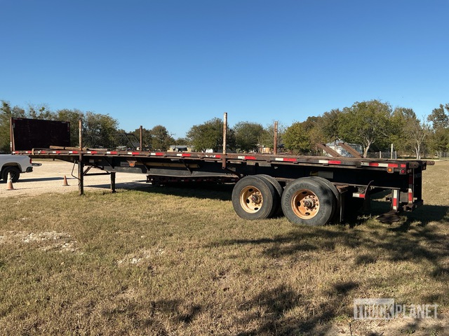 Fruehauf 45 ft T/A piggy back kit Flatbed Trailer in Dime Box, Texas ...