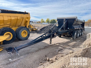 1994 Clement 18 ft Quad/A Drawbar Pup Sand & Gravel. Pup Dump Trailer ...