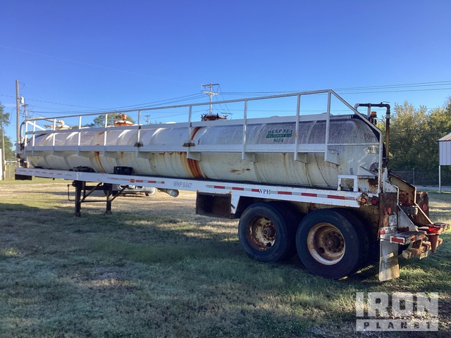 2006 TROX 130 5460 gal T/A Vacuum Tanker Trailer, Center, Texas, Stati ...