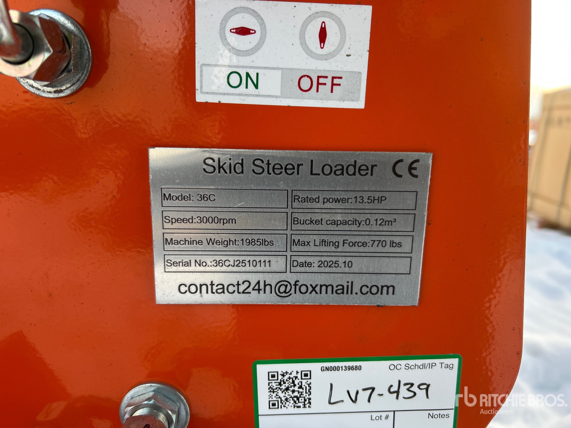 SDLOOL SL36C Skid-Steer Loaders transport quote to Caledonia, OH ...